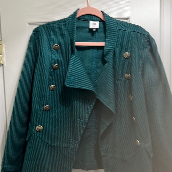 CAbi | Jackets & Coats | Cabi Lennon Corduroy Jacket Size Medium Nwot ...